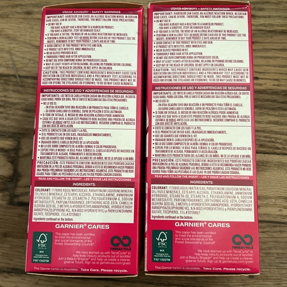 Garnier | Hair | Garnier Color Sensation Smell The Roses Pink Hair Dye ...